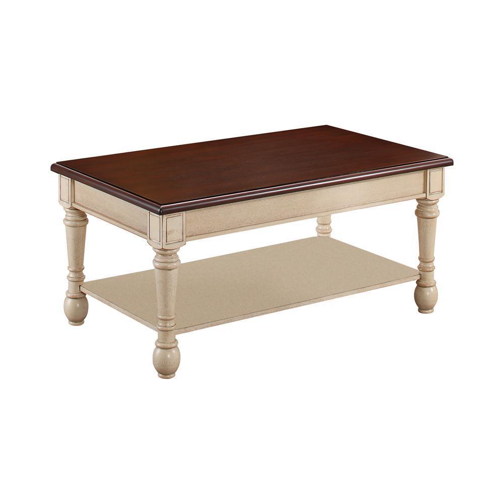 Rectangular Coffee Table - Brown – Washburn's Home Furnishings