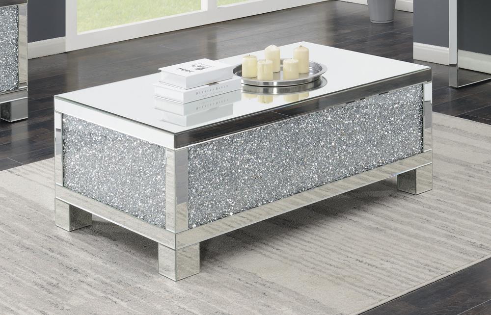 Rectangular Coffee Table - Pearl Silver – Washburn's Home Furnishings