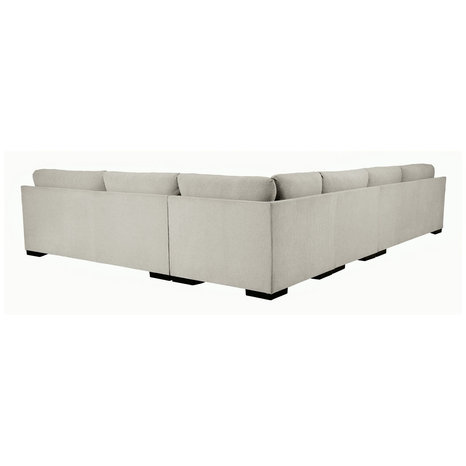 Ashley Artsie Left Arm Facing Sofa 4 Pc Sectional in Ash – Washburn's ...