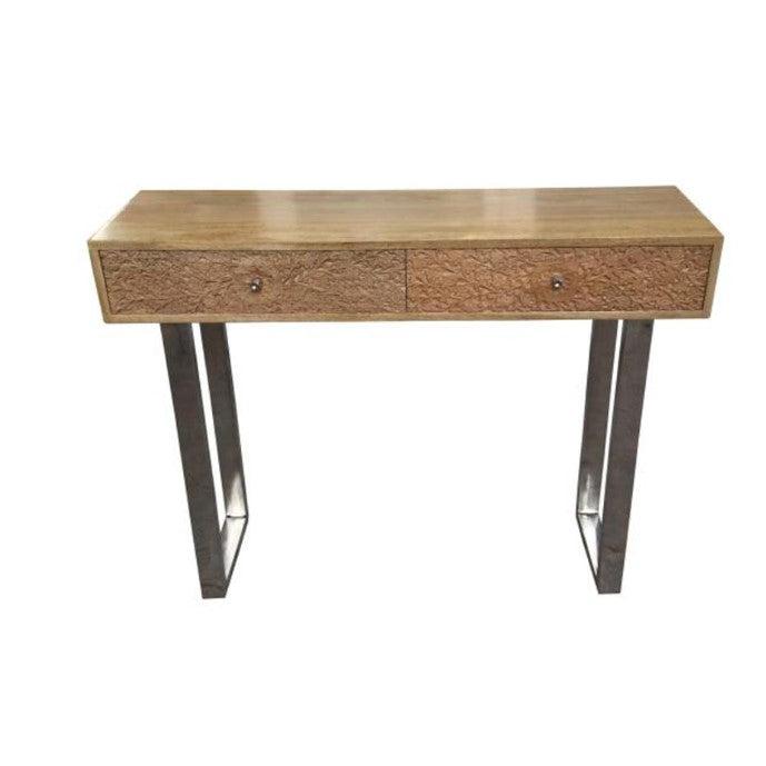 Console Table - Light Brown – Washburn's Home Furnishings