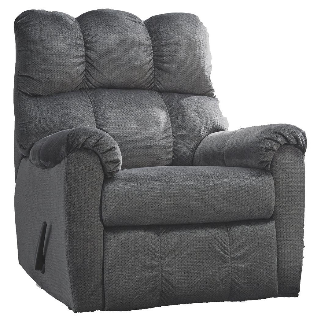Foxfield - Charcoal - Rocker Recliner – Washburn's Home Furnishings