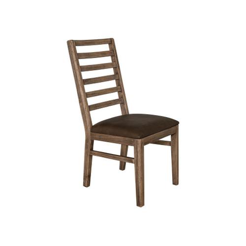 IFD Balam Upholstered Seat Wooden Ladder Back Dining Chair – Washburn's ...