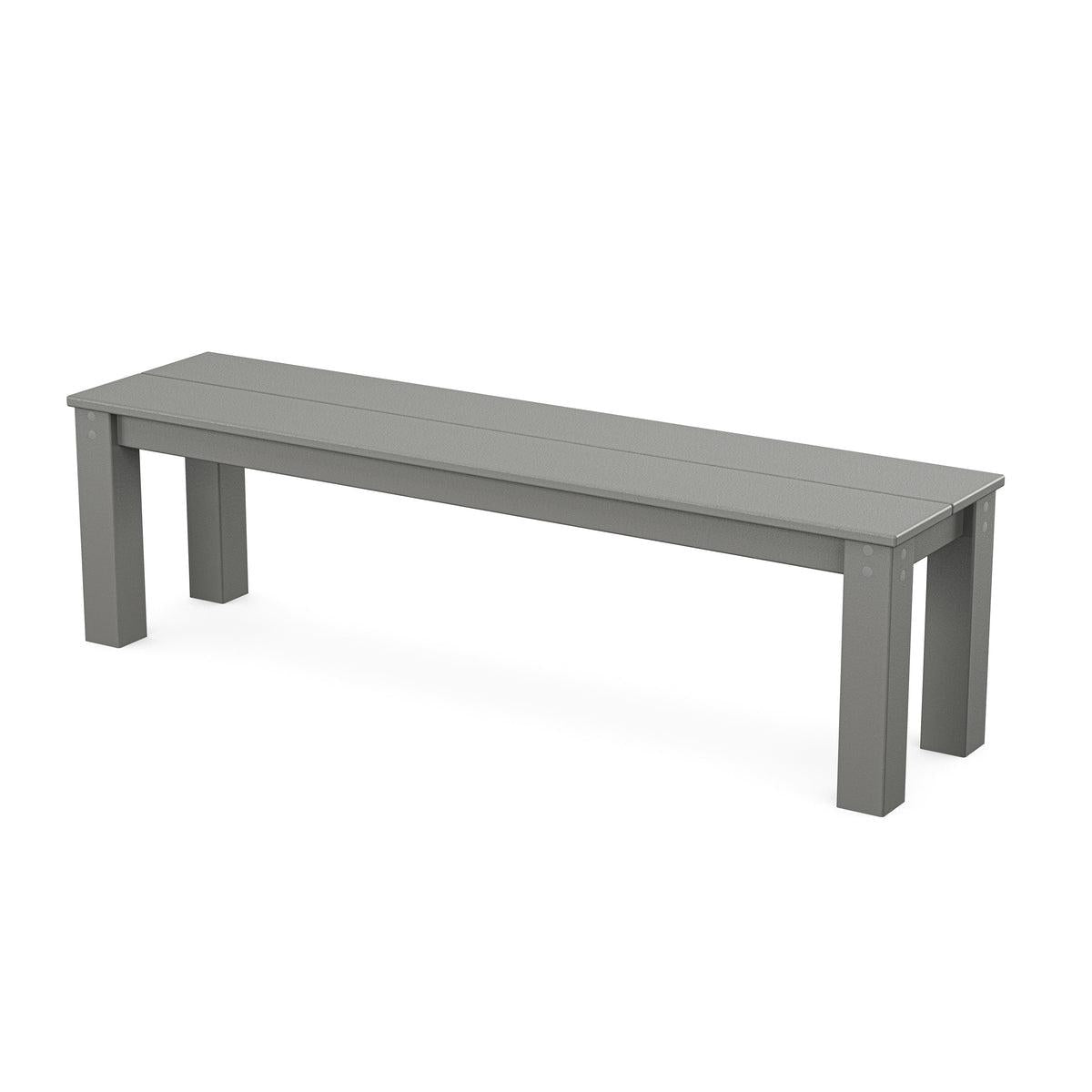 Polywood Parsons 60" Bench in Slate Grey – Washburn's Home Furnishings
