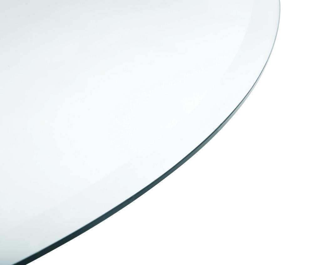 54" Round Glass Table Top - Clear – Washburn's Home Furnishings