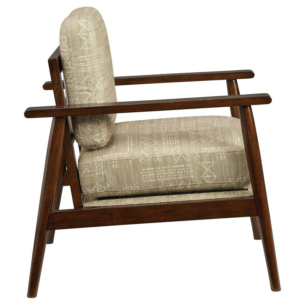 Bevyn - Beige - Accent Chair - Solid Wood Frame – Washburn's Home ...