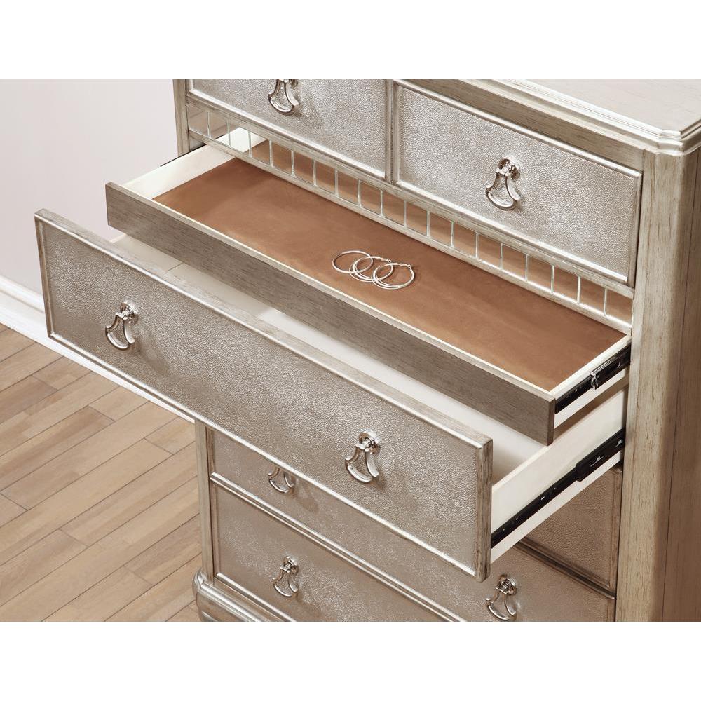 Bling Game Collection - Chest - Silver – Washburn's Home Furnishings