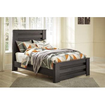 Brinxton - Charcoal - Full Panel Rails – Washburn's Home Furnishings
