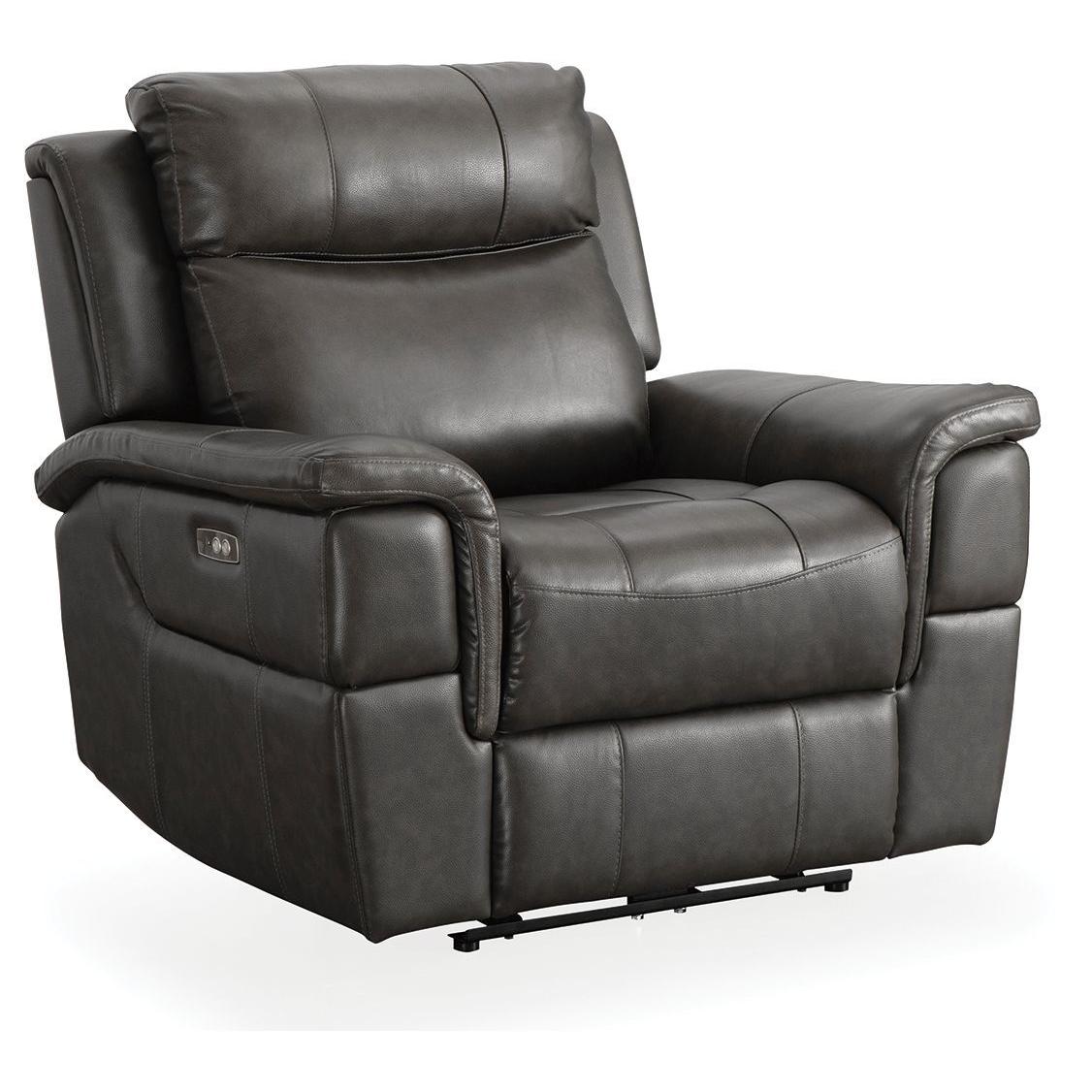 Dendron - Charcoal - Zero Wall Power Recliner – Washburn's Home Furnishings