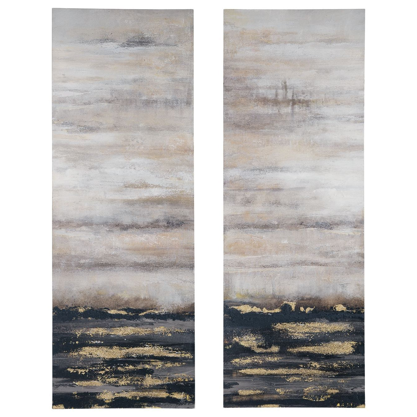 Erline - Gray/taupe/black - Wall Art Set (2/cn) – Washburn's Home ...