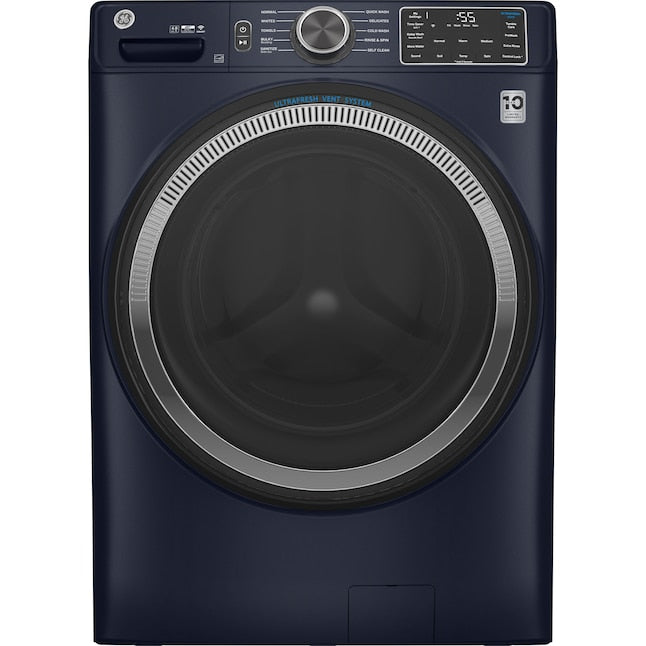 GE 4.8 cu. ft. Capacity Smart Front Load Washer w/Ultra Fresh Vent Sys ...