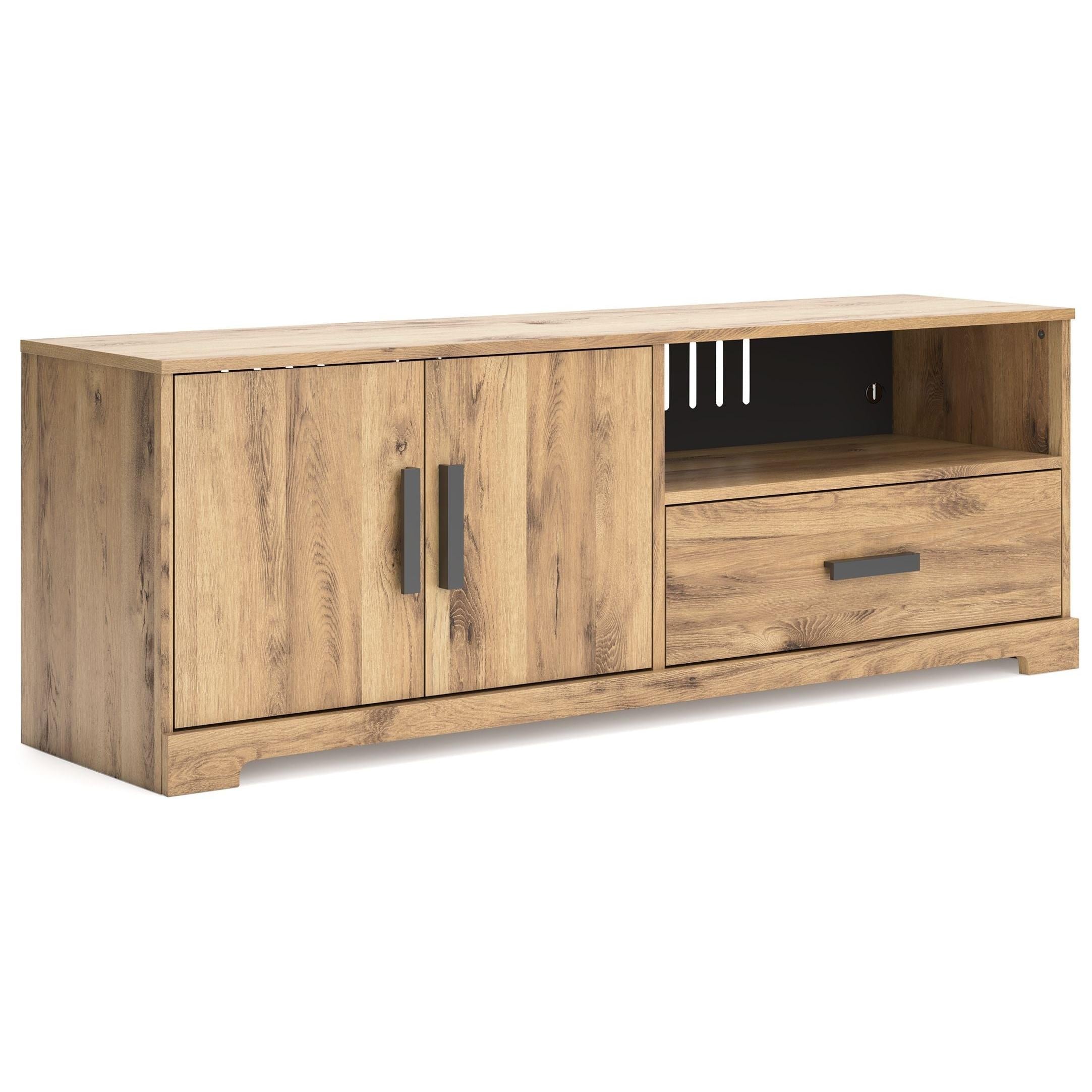 Larstin - Tan - Medium Tv Stand – Washburn's Home Furnishings