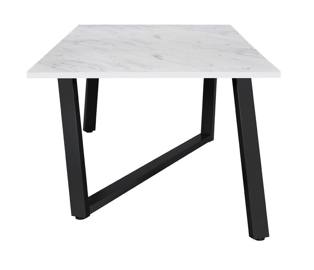 Mayer - Dining Table - White – Washburn's Home Furnishings