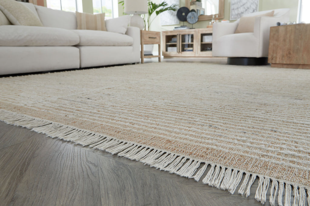 Millennium - Natural/cream - Large Rug – Washburn's Home Furnishings