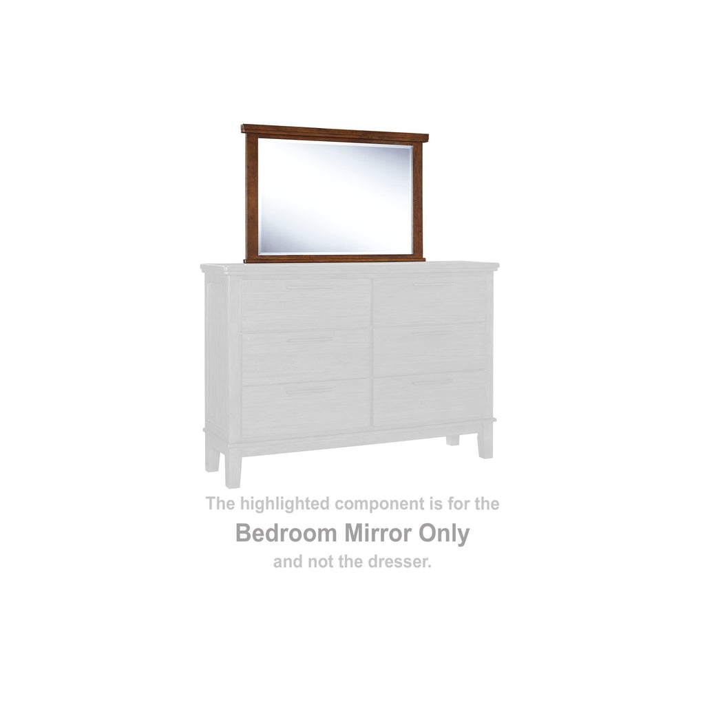Ralene - Medium Brown - Bedroom Mirror – Washburn's Home Furnishings