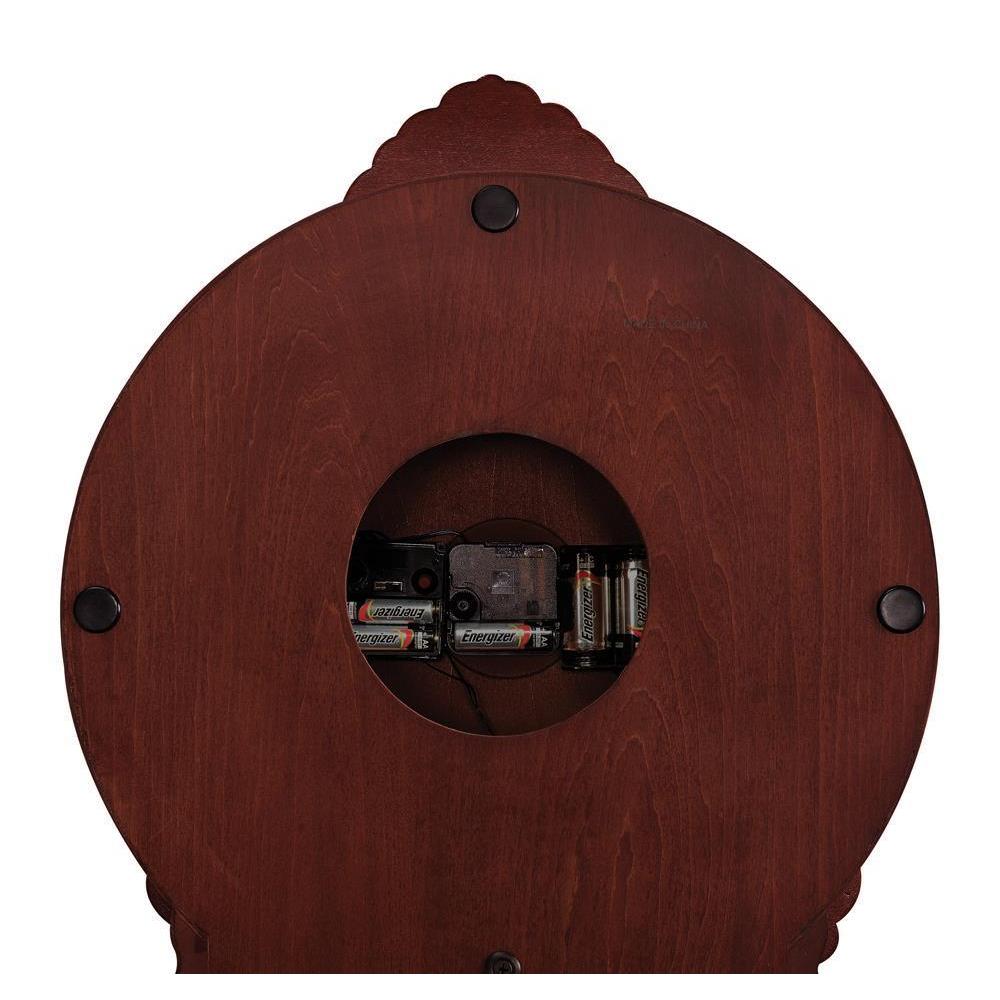 Round Face Grandfather Clock - Brown – Washburn's Home Furnishings